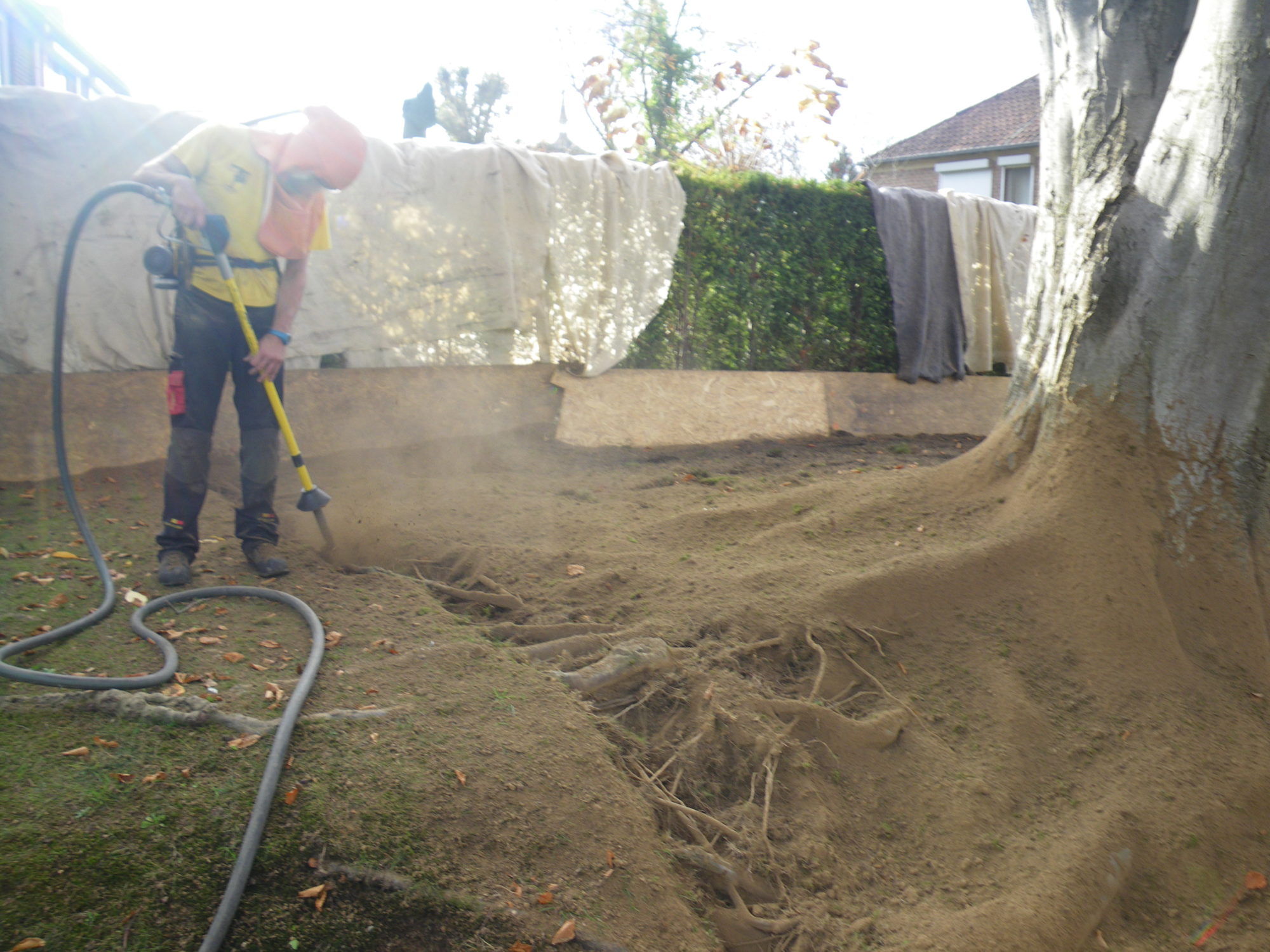 Décompaction de sol - Vos Arbres - Gaëtan Comes